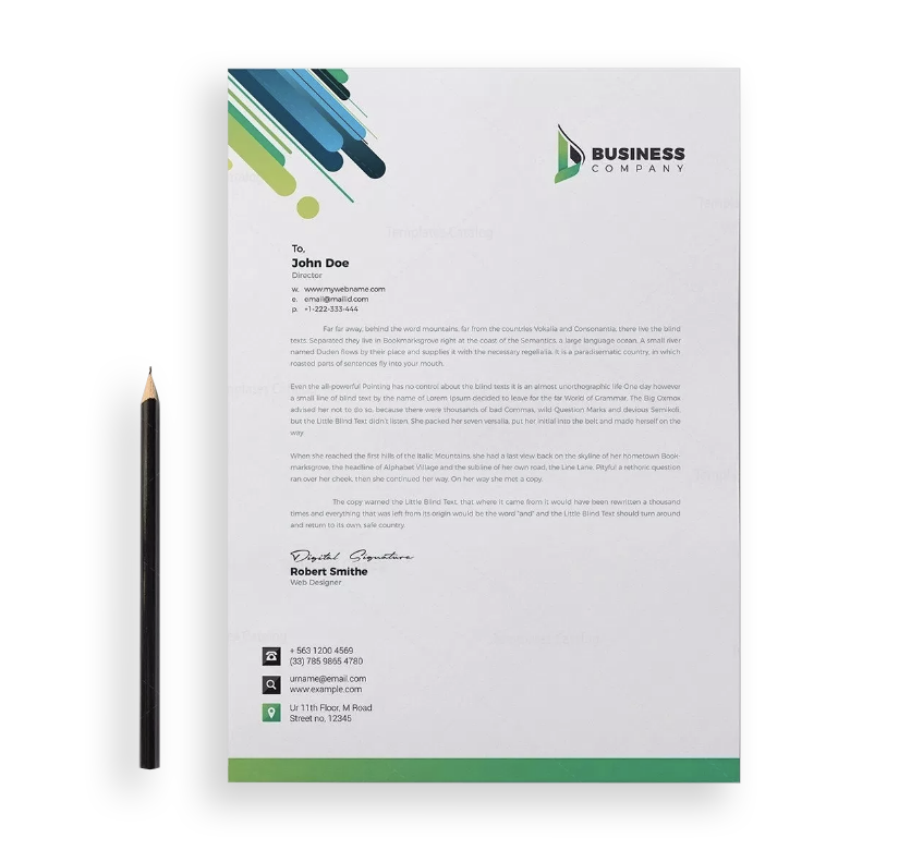 Letterhead Standard Rio Promo